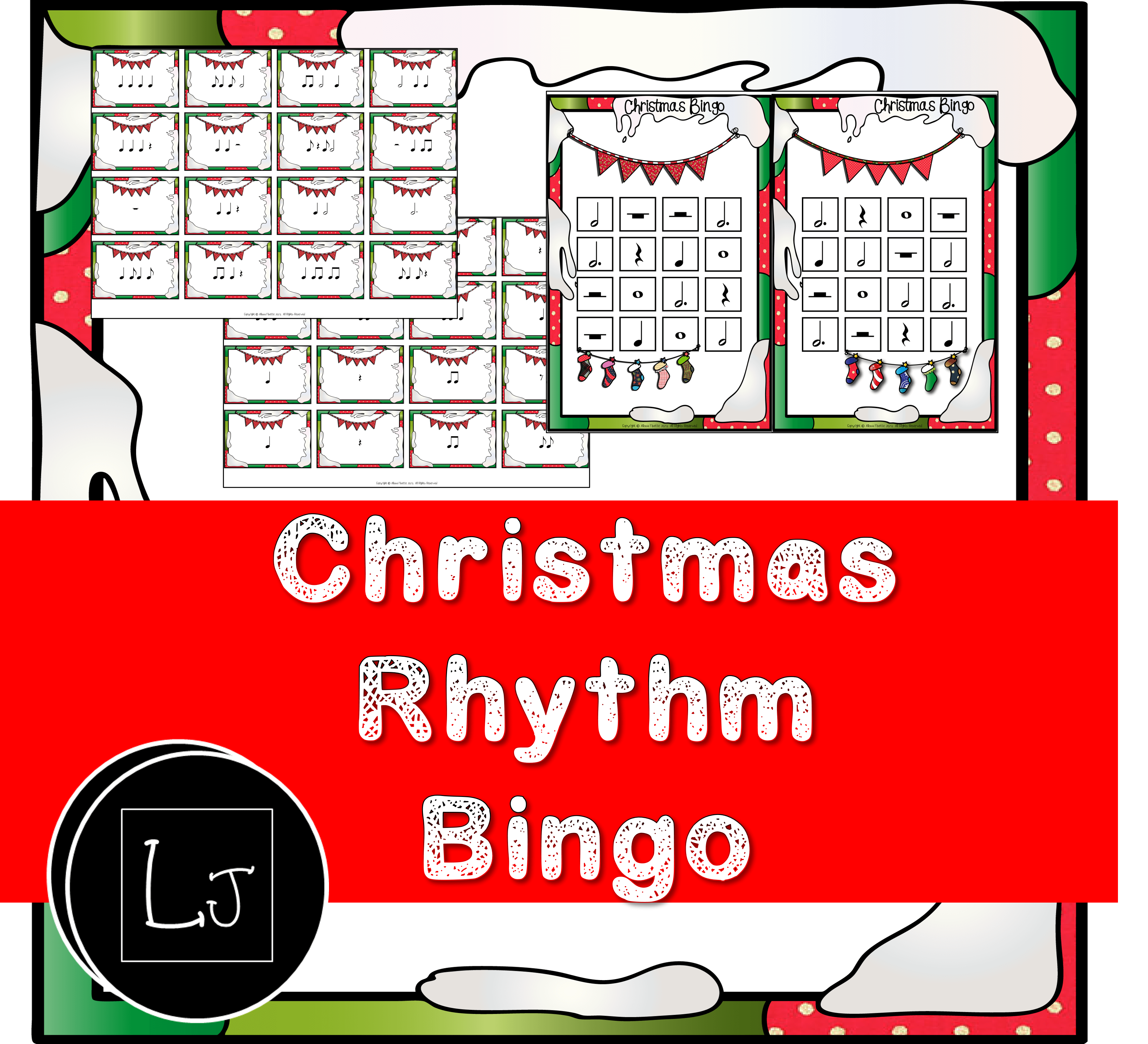 Christmas Beginner Piano Game~Rhythms and Keys - My Music Resource